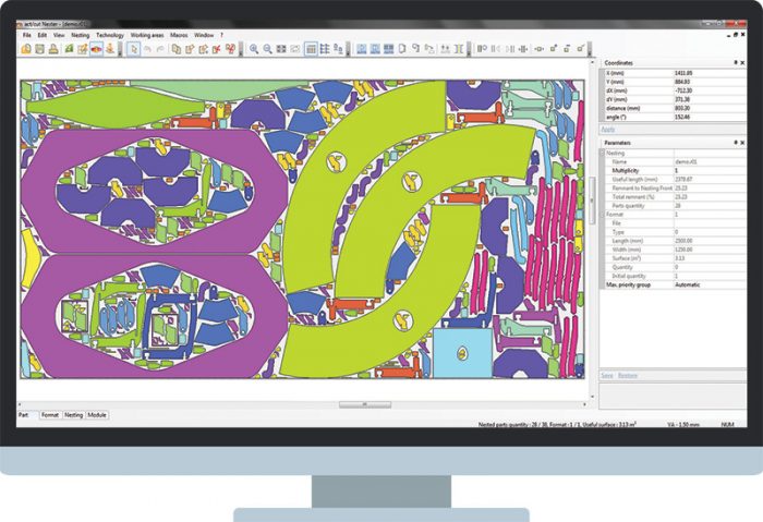 act/cut, o software CAM para corte e puncionamento - Almacam